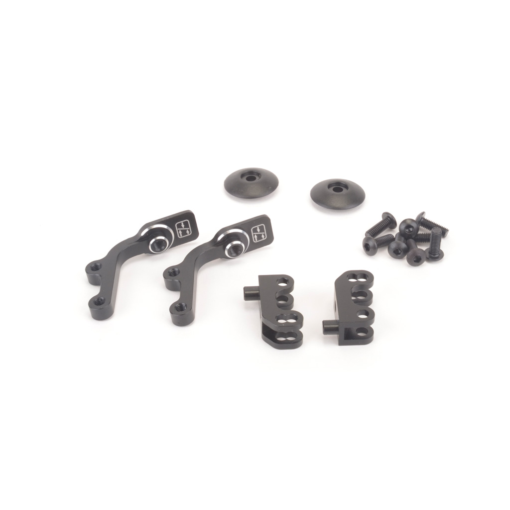 Alloy Adjustable Rear Wing Mount Set - Offroad - Evolution Models