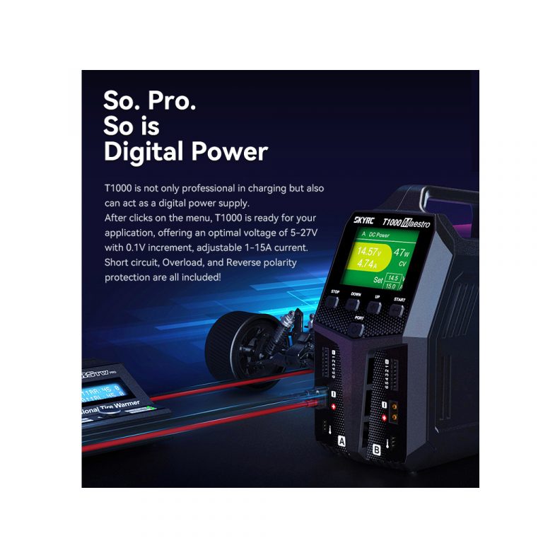 SKY RC T1000 Maestro AC/DC Charger - Evolution Models